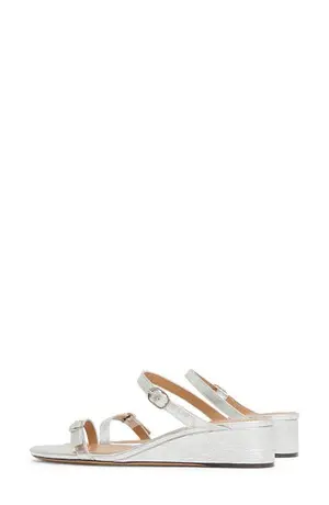 MANSUR GAVRIEL Zeppa Leather Wedge Sandal