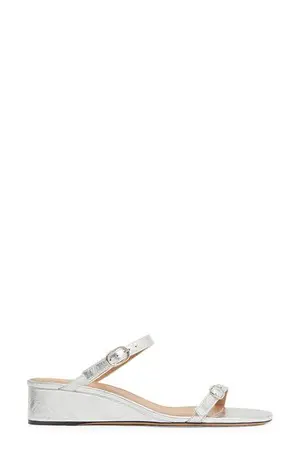 MANSUR GAVRIEL Zeppa Leather Wedge Sandal