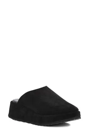 Seychelles Come Away With Me Platform Clog Black