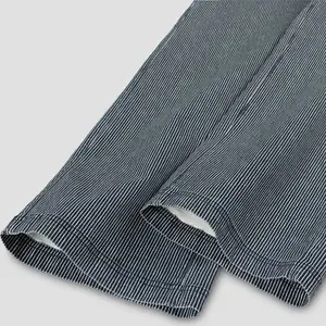 BACKCOUNTRY Venture Wide Leg Pant - Midnight Blue Micro Stripe