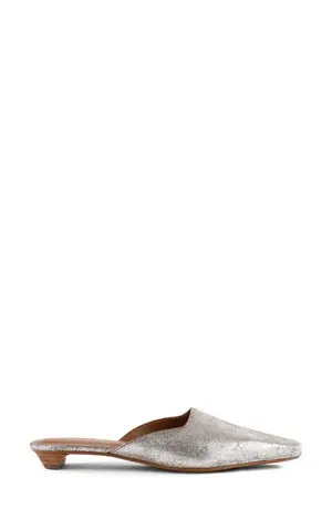 Seychelles Mocktail Ii Pointed Toe Mule - Pewter