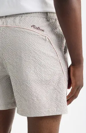 MALBON Valero Textured Shorts