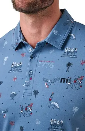 Travis Mathew Comfortknit Festival Performance Polo