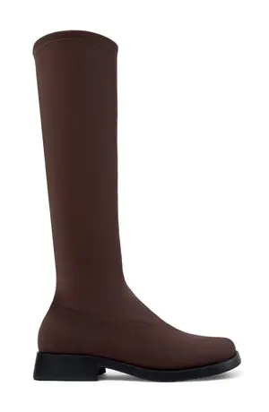 Camper Donna Tall Boot - Dark Brown
