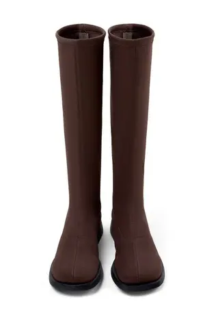 Camper Donna Tall Boot - Dark Brown