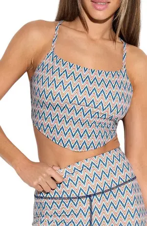 Spiritual Gangster Scoop Neck Sports Bras