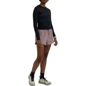 PRUZAN Super Soft Fitted Long-sleeve Top - Onyx