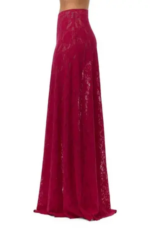 Naked Wardrobe Lace Maxi Skirt