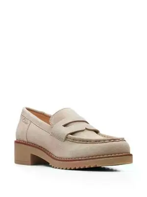 Clarks Eden Style Suede Loafers