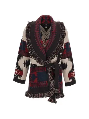 Alanui Icon Jacquard Cardigan - Multi