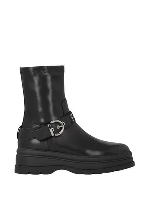Pinko Eva 01 Buckled Leather Boots