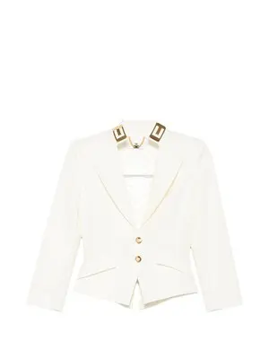 Elisabetta Franchi Jacket - White