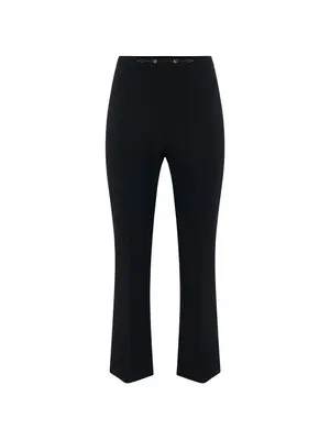 Elisabetta Franchi Cropped Pants - Black