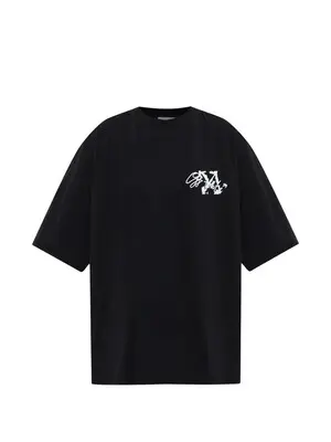 Off-White T-shirt Stroke 2 Arrow Skate S/s - Black