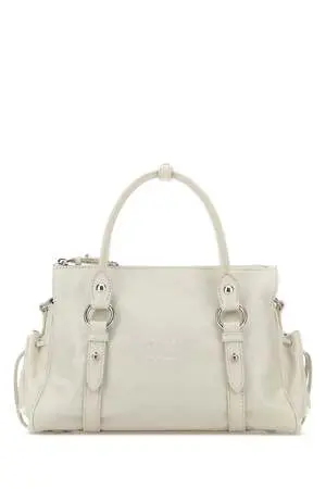 Miu Miu Miu Miu Leather Handbag White