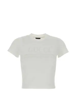 Gucci Logo Cotton T-shirt - Multicolor