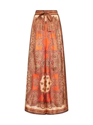 Zimmermann ZIMMERMANN Mahon Relaxed Trousers Multicolor