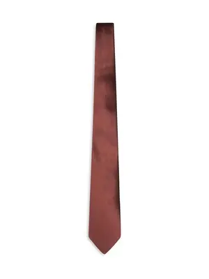 Saint Laurent Silk Satin Tie - Multicolor
