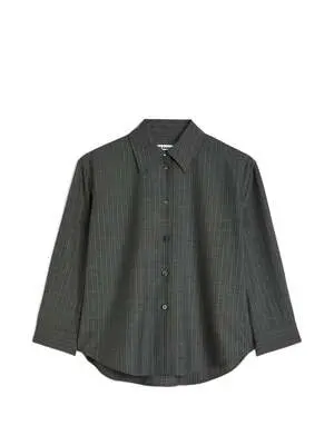 JIL SANDER Wool Shirt - Multicolor