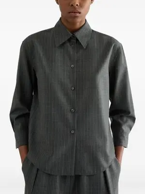 JIL SANDER Wool Shirt - Multicolor