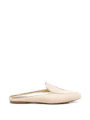 FORTE_FORTE Ponyskin Loafer Mules - Multicolor