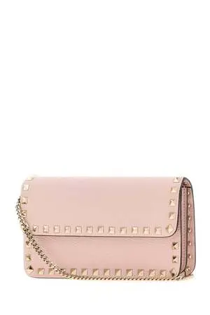 Valentino Garavani Rockstud Leather Clutch