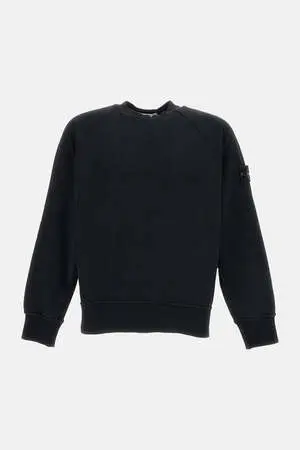Stone Island Regular Fit Crewneck Sweatshirt With Raglan Sleeves