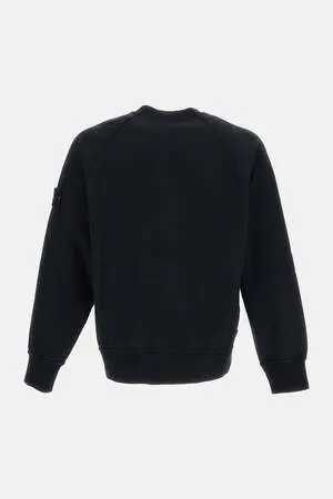 Stone Island Regular Fit Crewneck Sweatshirt With Raglan Sleeves