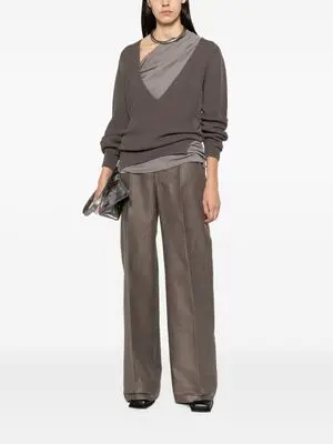 Rick Owens Wool V-necked Sweater