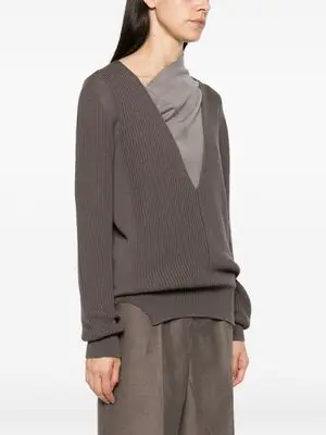 Rick Owens Wool V-necked Sweater