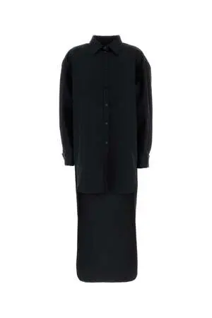 Balenciaga Poplin Shirt - Black