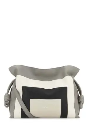 Loewe Nappa Leather X Josef And Anni Albers Medium Flamenco Clutch - Multicolor