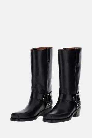 Paris Texas Roxy Boot With Silver Studs - Multicolor