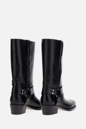 Paris Texas Roxy Boot With Silver Studs - Multicolor