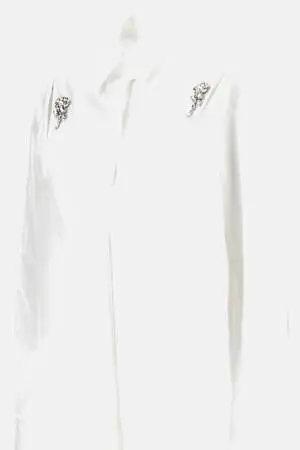 Simone Rocha Embellished Cotton Shirt
