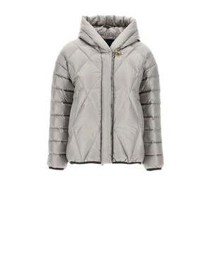 FAY FAY Quilted Down Jacket With Toggle Closure Multicolor