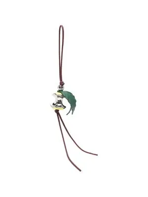 Loewe Apple Leather Charm Pendant - Multicolor