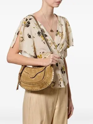 Isabel Marant Étoile Moon Pocket Leather Shoulder Bag - Multicolor