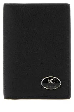 Burberry Leather Card Holder - Black