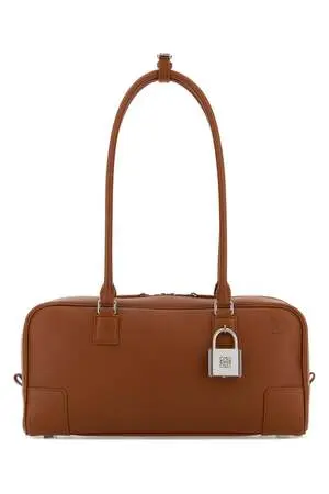Loewe Amazona 31 Shoulder Bag In Caramel Leather - Brown