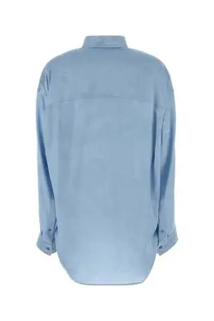 Balenciaga Light Silk Shirt - Blue