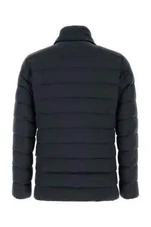 Herno Navy Polyester Down Jacket