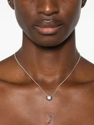 Loewe Silver Anagram Pendant Necklace