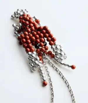 Bottega Veneta Lobster Pendant Necklace