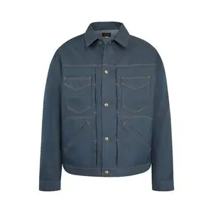 Needles Penny Poly Twill Jean Jacket 'indigo - Blue