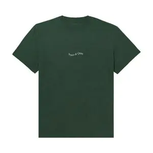 MUSEUM OF PEACE & QUIET Wordmark T-shirt 'forest - Green