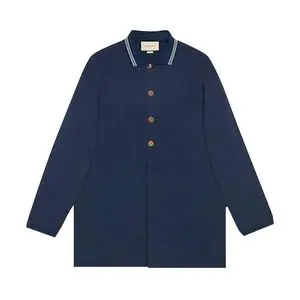 Gucci Long-sleeve Polo - Blue
