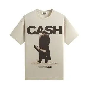 Kith Records For Johnny Cash Solo Desert Vintage Tee 'muslin - Cream