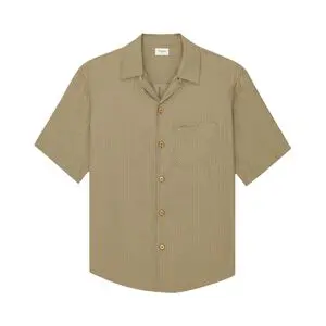Saint Laurent Geometric Print Silk Shirt