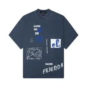 JUNGLES Id Rather Tee 'vintage - Blue
